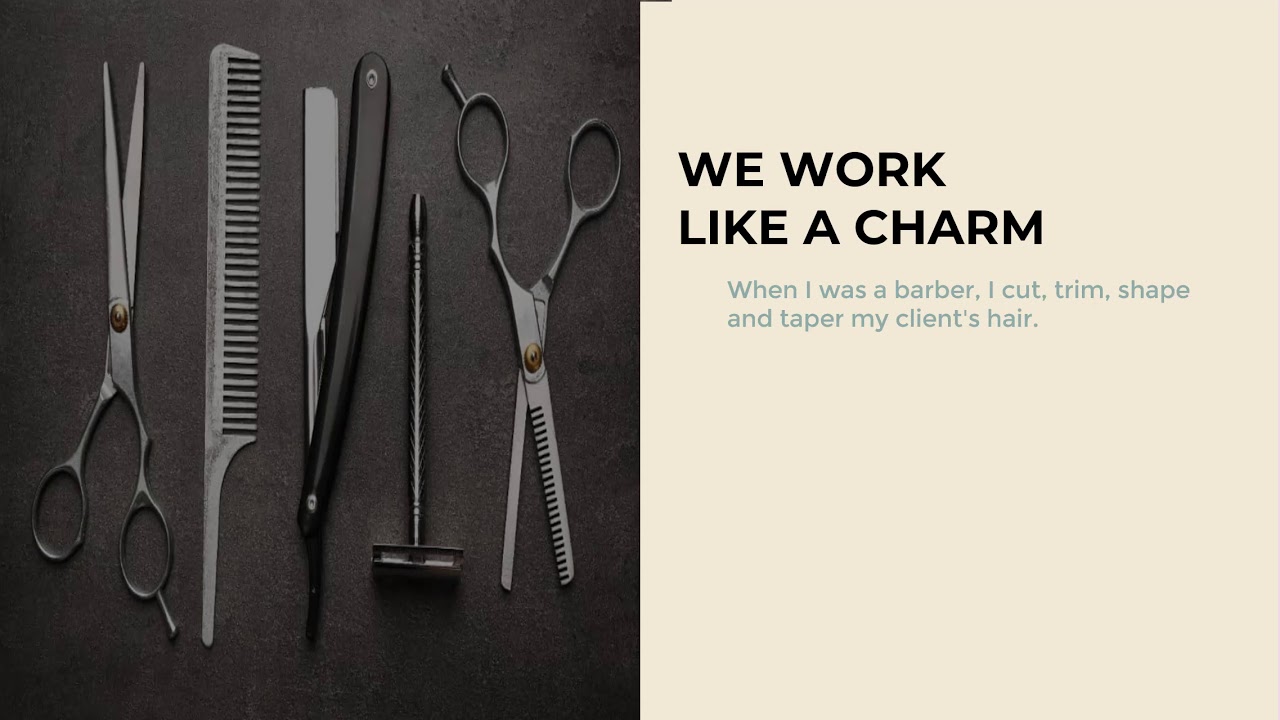 Digital Signage Software for Barber Shops Displays - YouTube