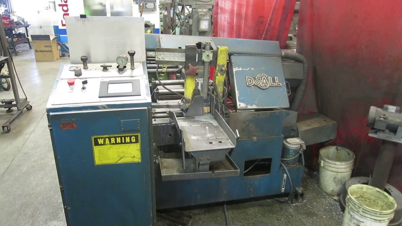 Doall, C-260NC, Programmable 10" Automatic Horizontal Bandsaw with EZ ...