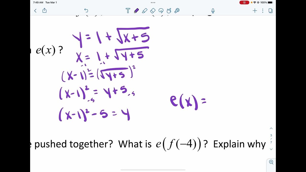 Review & Preview 5.2.1 CPM CC Algebra 2 - YouTube