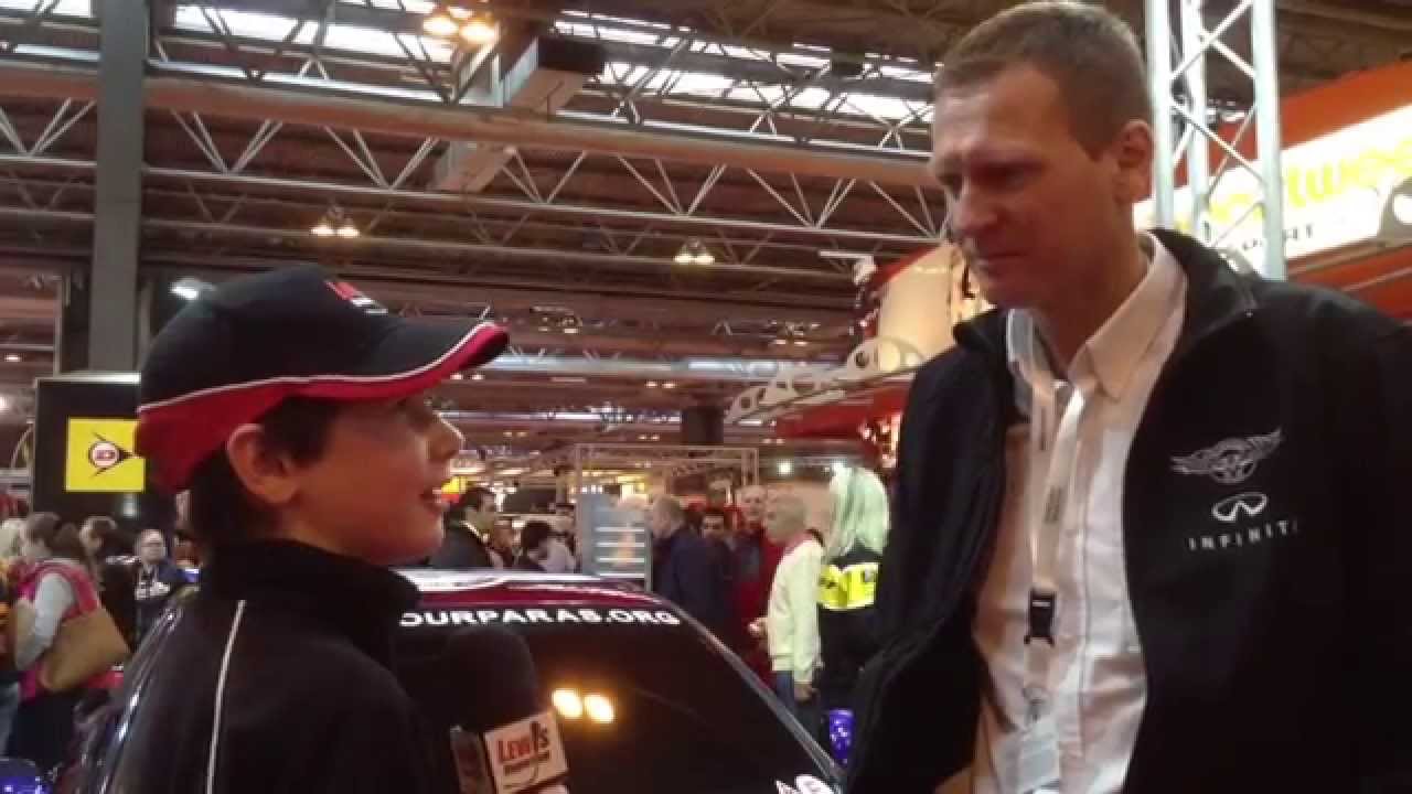 Autosport Show 2015 - BTCC Driver Richard Hawken - Infiniti Support Our ...