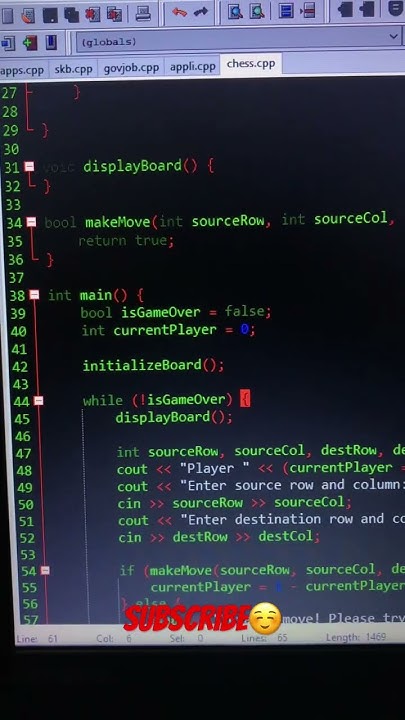 Chess Game Ide Dev C Coderstokyo Coding Cplusplus Ccompiler Codemasters Cpp Devcpp