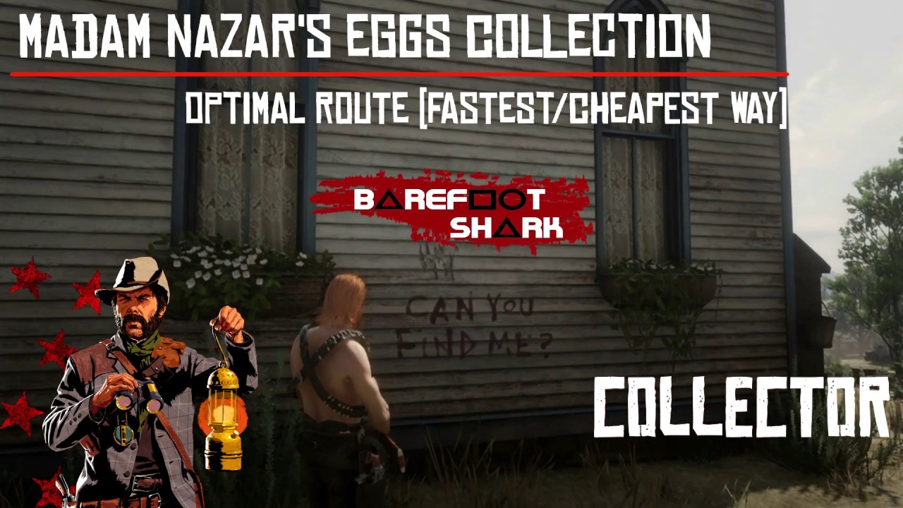 Bird Eggs Collection Cycle 3 Locations Fastest Way Madam Nazar RDR2 ...