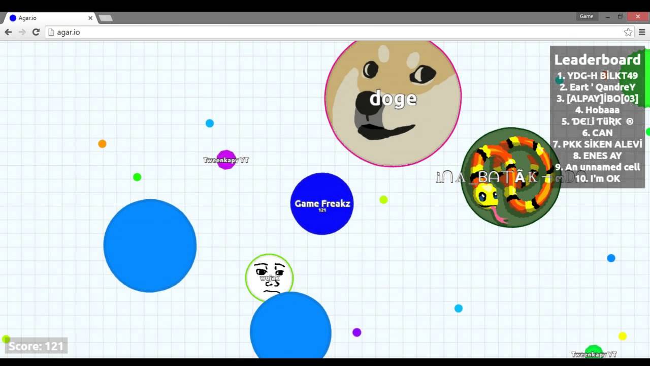 Agar.io-Gameplay [HD] - YouTube