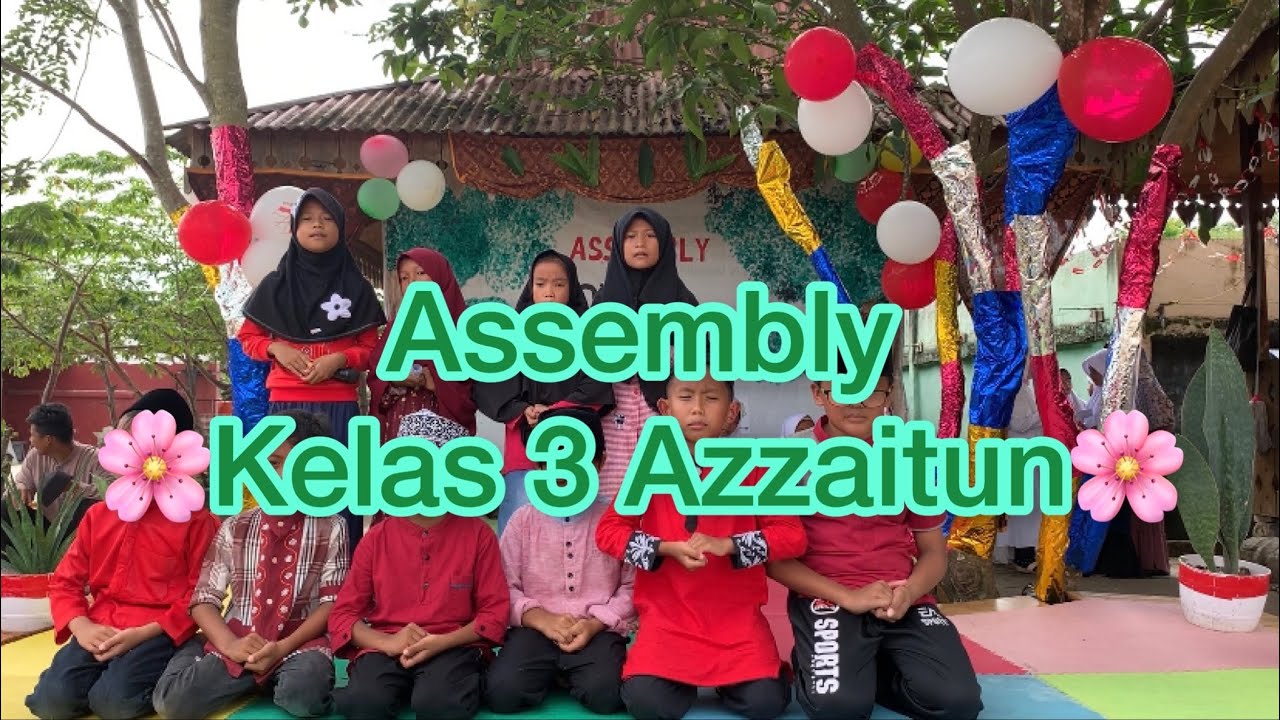 Di pondok kecil, Bikin sedih🥹🥹Penampilan dari kelas 3 Az zaitun🌷 - YouTube