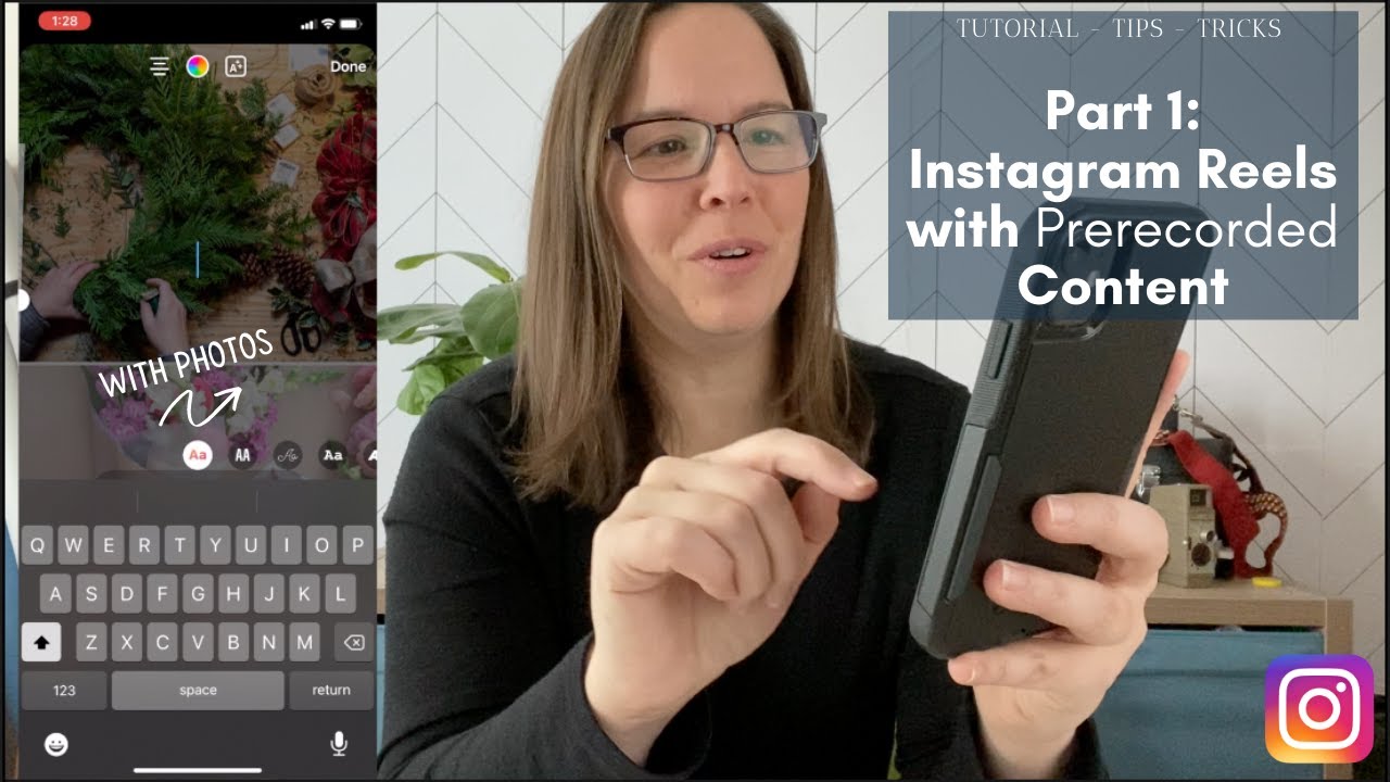 Beginner Instagram Reels Tutorial With Prerecorded Content (Part 1 ...