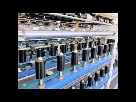 Latex covered yarn, black Double wrapped silk, super high resilience