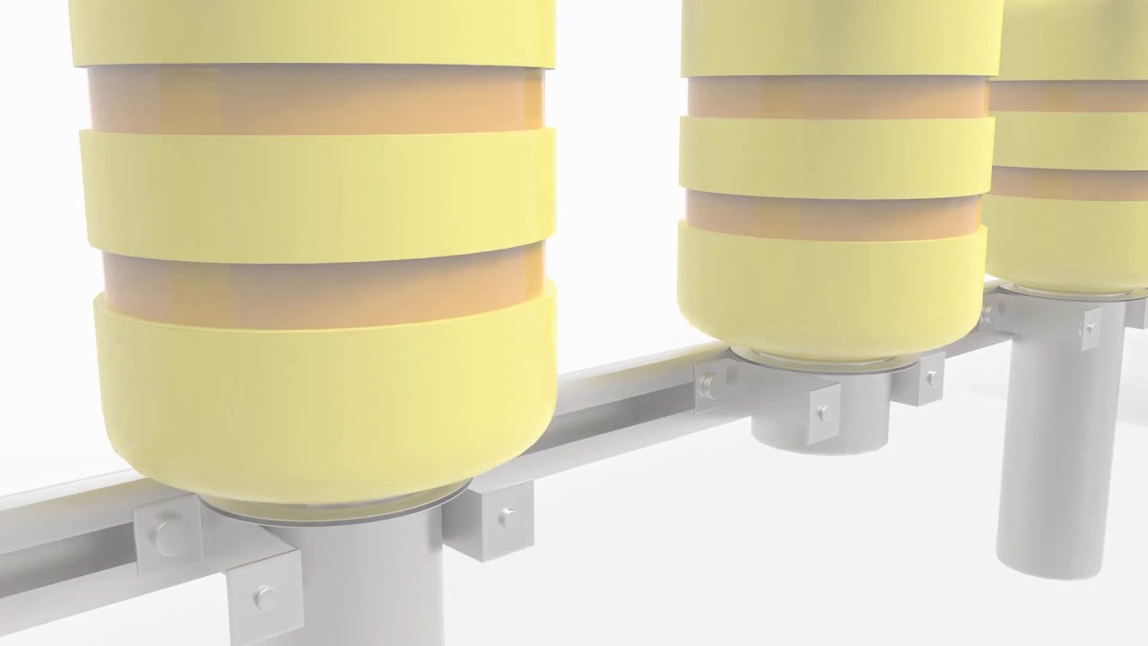 ETI Roller Guardrail Barrier - YouTube