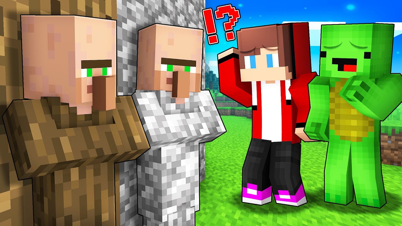 JJ And Mikey VS Professional HIDE And SEEK Players in Minecraft Maizen - YouTube