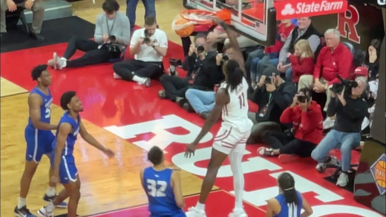 College Hoops Highlights - Hofstra @ Rutgers - NIT First Round - Dunks ...