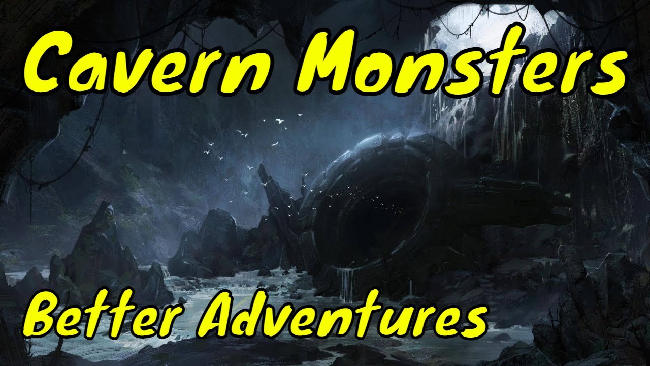Cavern Monsters - Running Adventures Game Master Guide #3 🔴#4k LIVE ...