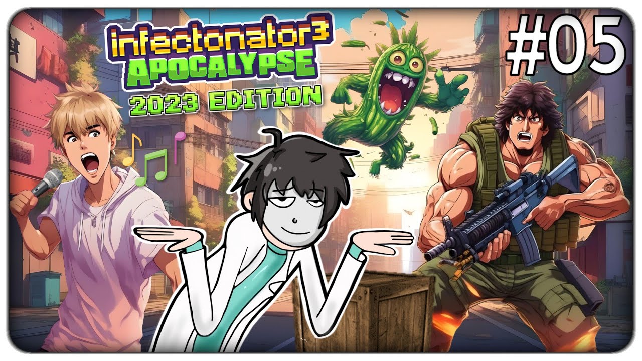 SCONFIGGIAMO BIEBER E RAMBO A COLPI DI ZUCCHINE E MELANZANE ZOMBIE ...