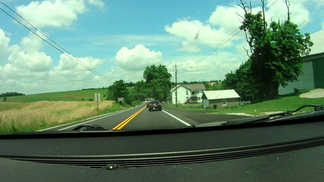 Driving Around Time Lapse Sony Action Cam - YouTube