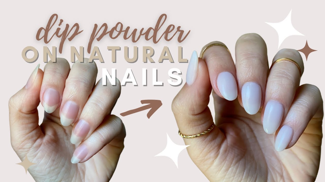 STEP by STEP : dip powder on natural nails at home | Revel Nail - YouTube