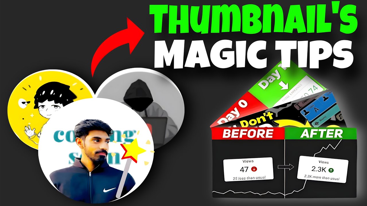 How To Make Professional Thumbnail Like- @Algrow @decodingyt @StepGrow ...