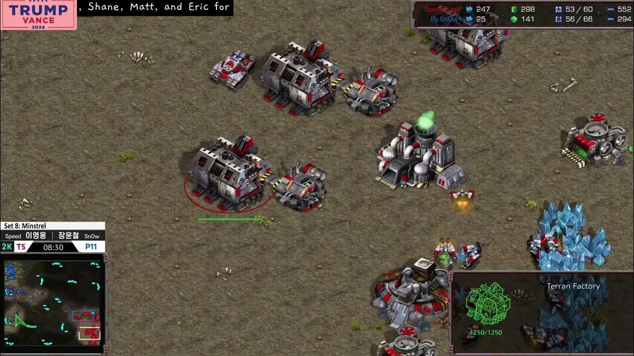 🔥KCM 2024 S4 W8 Set 8 @ Minstrel | Starcraft Commentary - YouTube