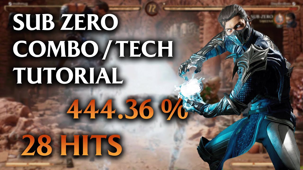 Sub Zero Combos - Mortal Kombat 1 Sub Zero Combo Tutorial - YouTube