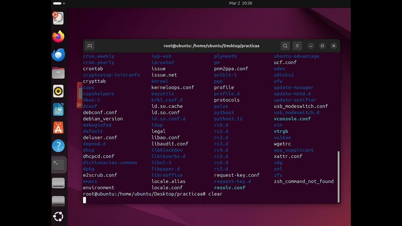 USO DE METACARACTERES EN TERMINAL LINUX!!! - YouTube
