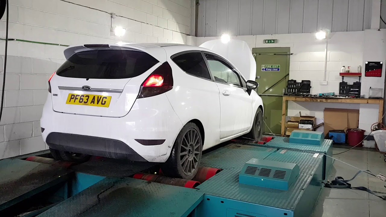 Ford Fiesta 1.0 Ecoboost Turbo 100BHP - Custom Dyno Tuning - YouTube