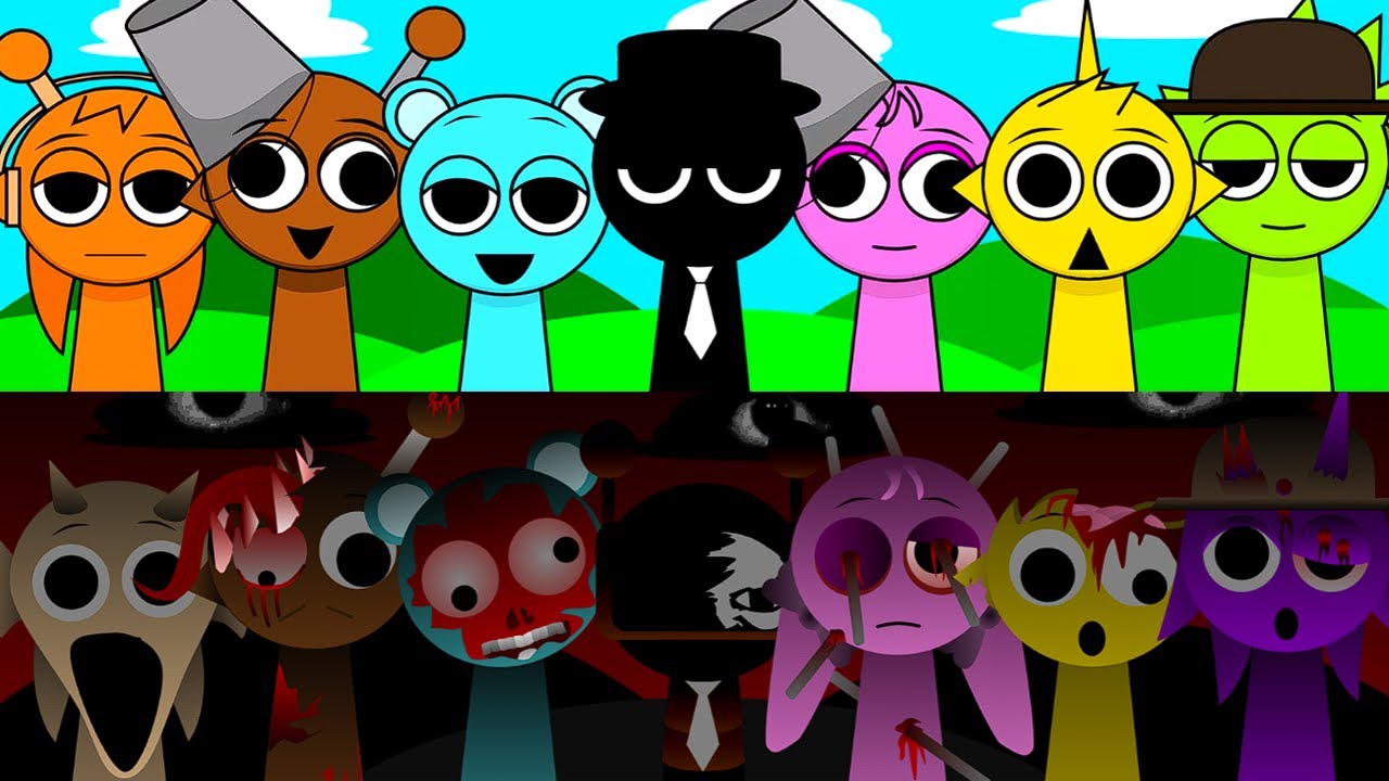 Sprunki SWAPPED But VERY Strange😵‍💫Do not trust Fun Bot😶incredibox ...