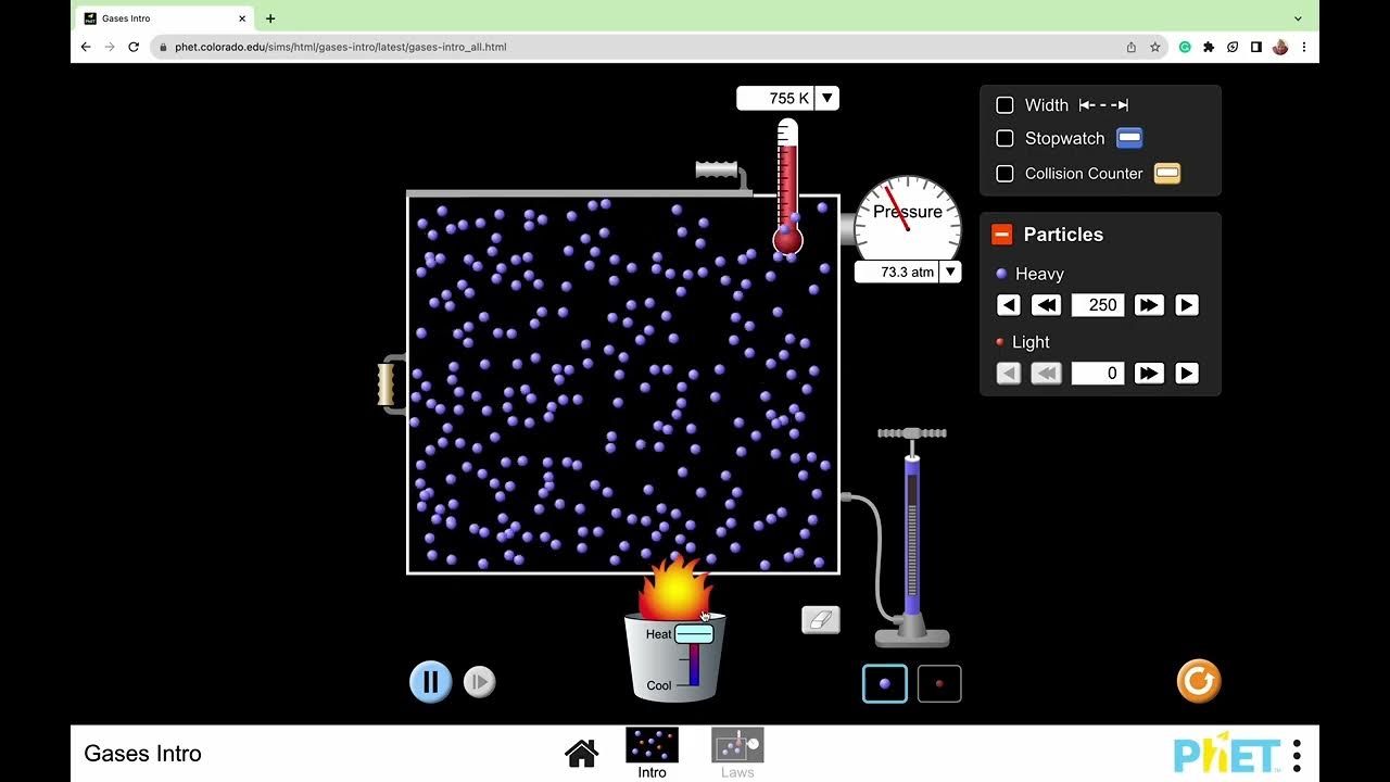 Pressure and Temperature Relationship - YouTube