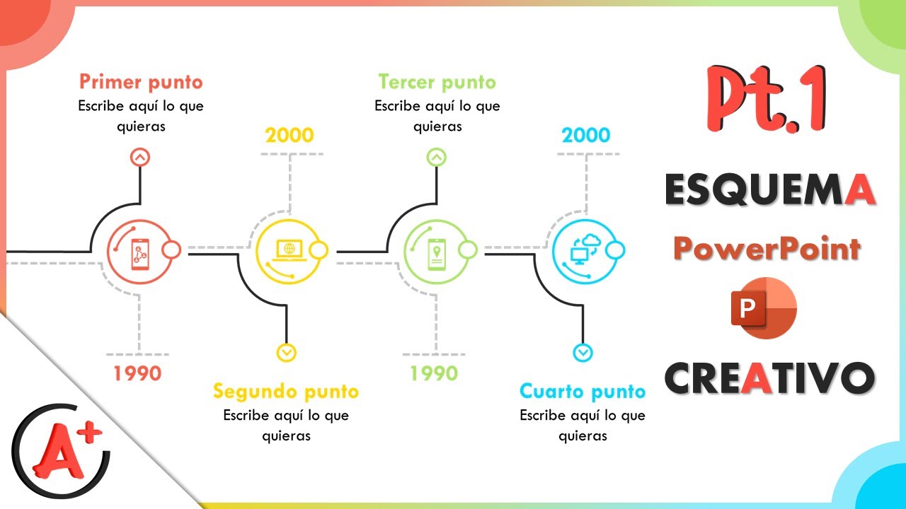 EFECTO en esquema en POWERPOINT | Parte 1 - YouTube