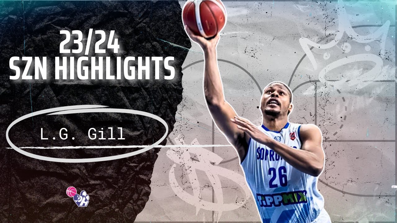 L.G. Gill Highlights 2023/24 || Hungary & Cyprus || KC Sopron & Apollon ...