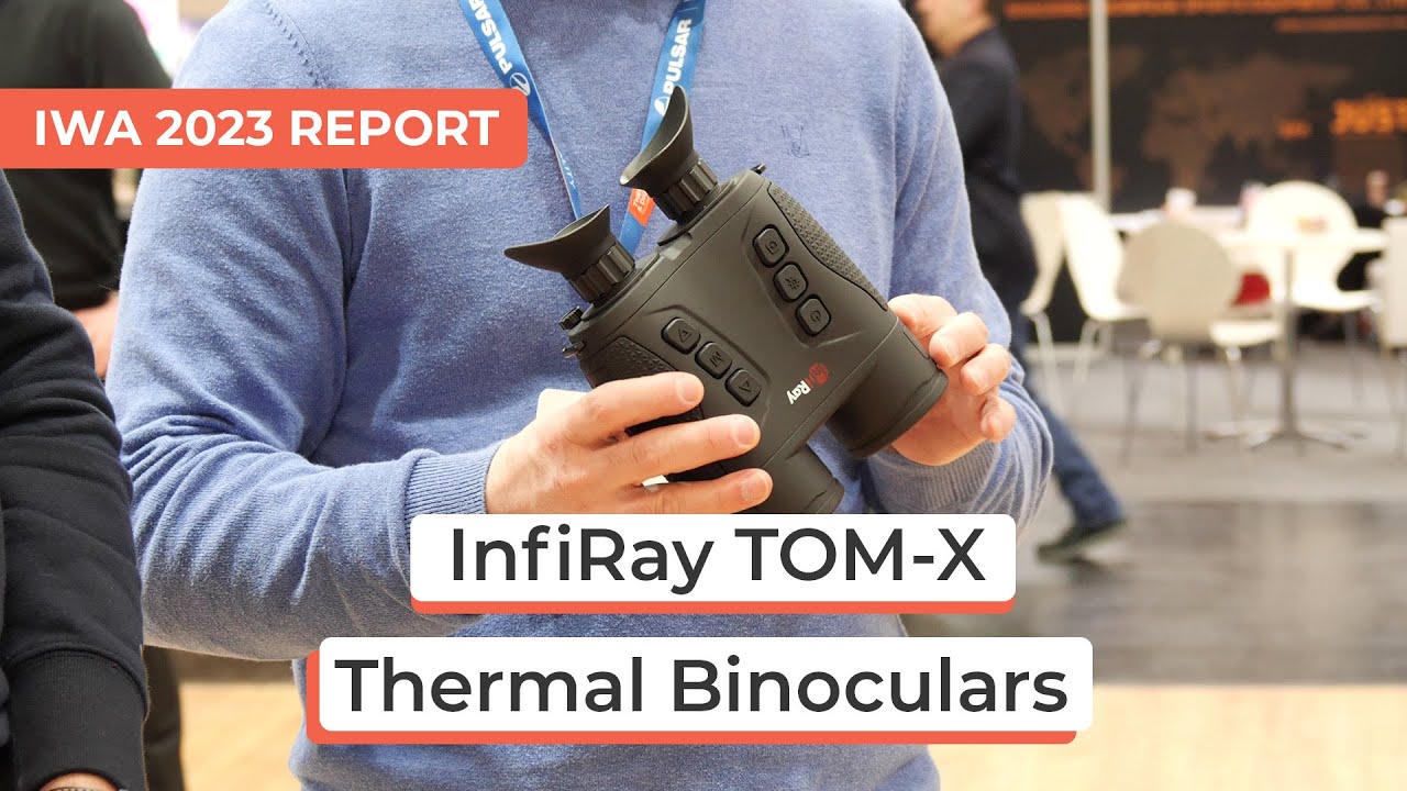 InfiRay TOM-X Thermal Binoculars | IWA 2023 Report - YouTube