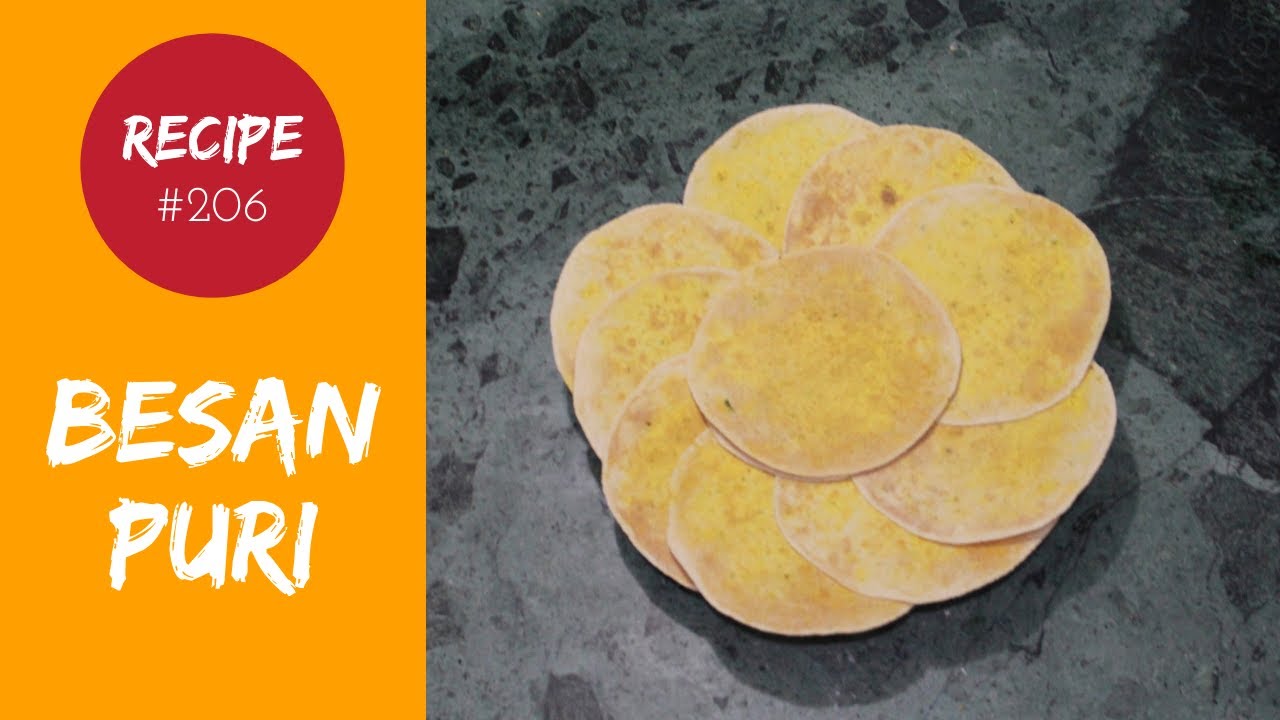 Besan Puri Banane Ki Recipe Hindi Mein | बेसन पूरी बनाने की रेसिपी ...