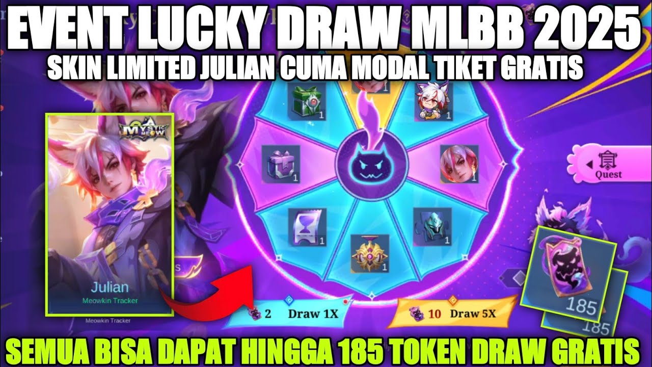 DRAW SEKARANG!! SKIN LIMITED GRATIS EVENT MEOWKIN'S TRACKER JULIAN ...