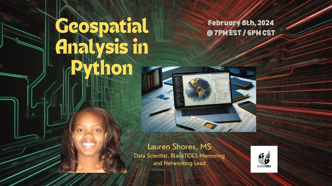 Geospatial Analysis in Python with Lauren Shores - YouTube