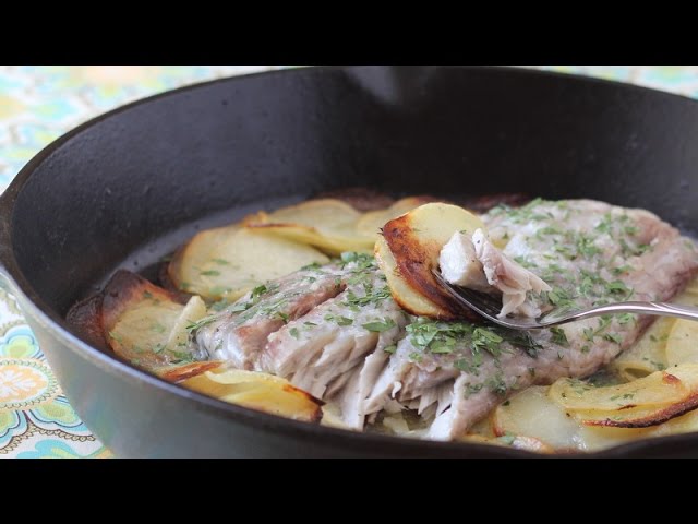 Bluefish Dinner Baked Bluefish