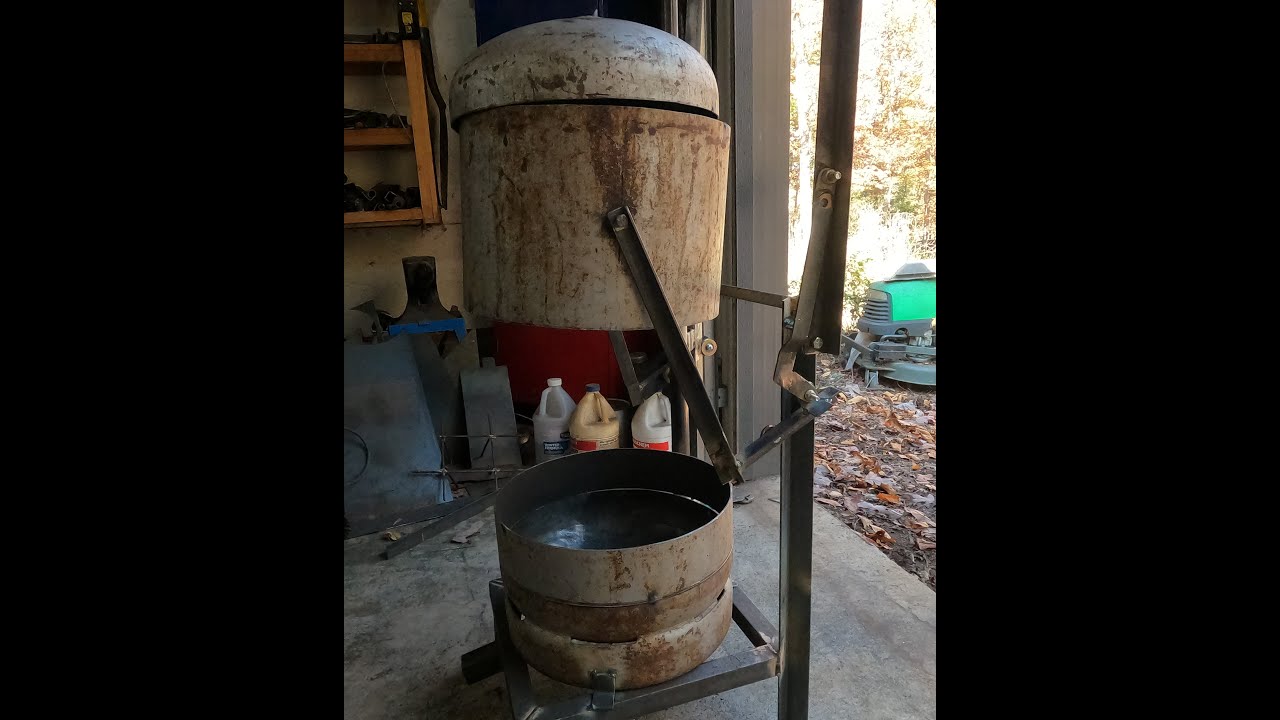 GAS FIRED CRUCIBLE FURNACE BUILD PART FOUR - YouTube