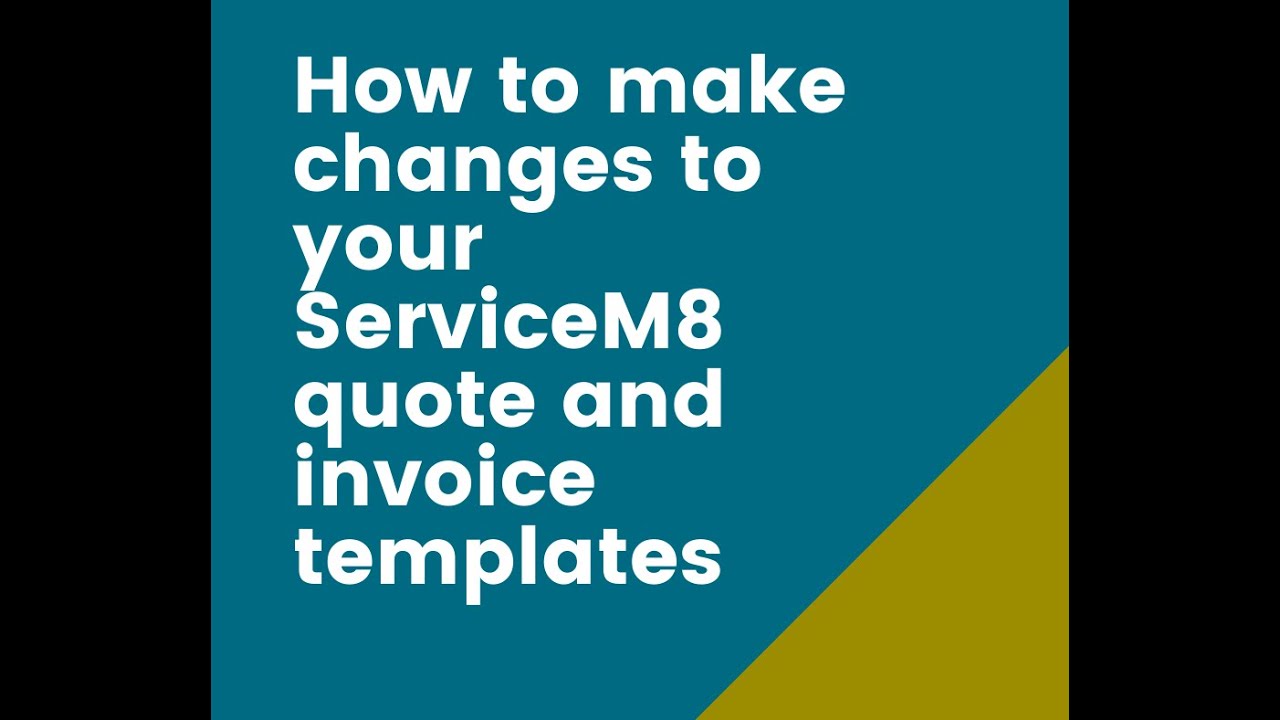 Servicem8 Quotes How To Use ServiceM8 For Tradies And Services