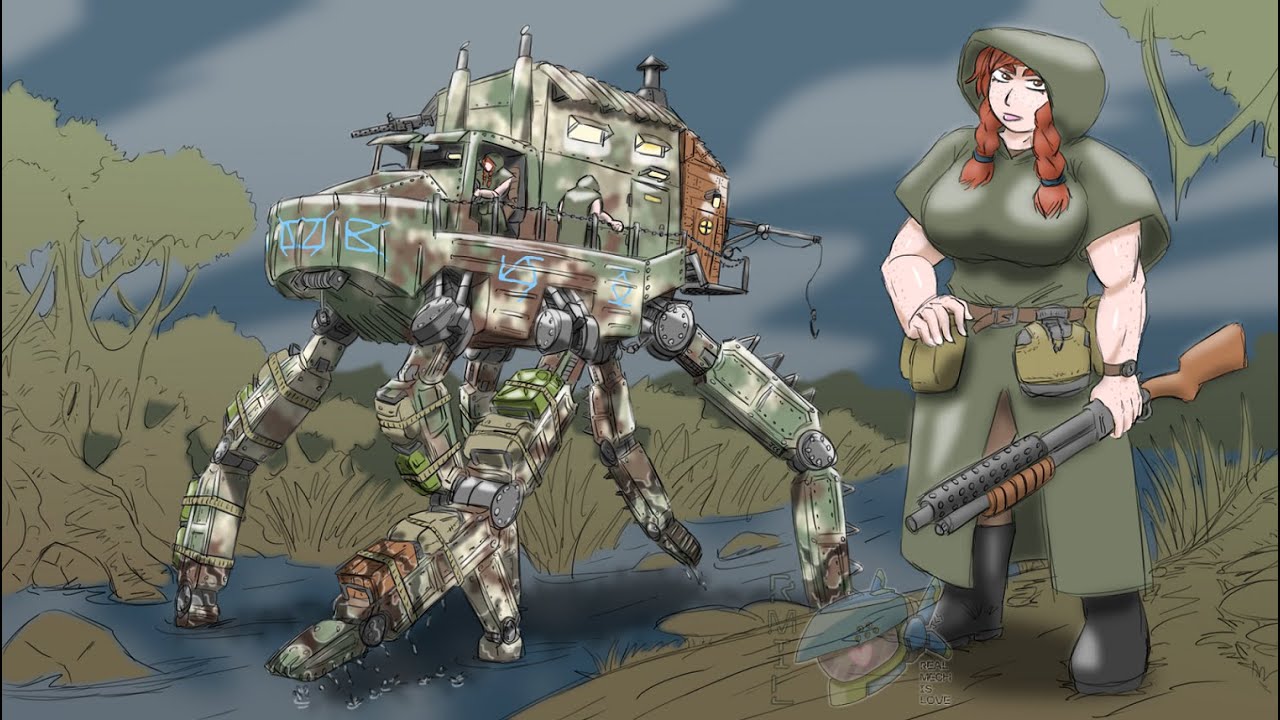 Commission Work - Explorer Mech for Anon - YouTube
