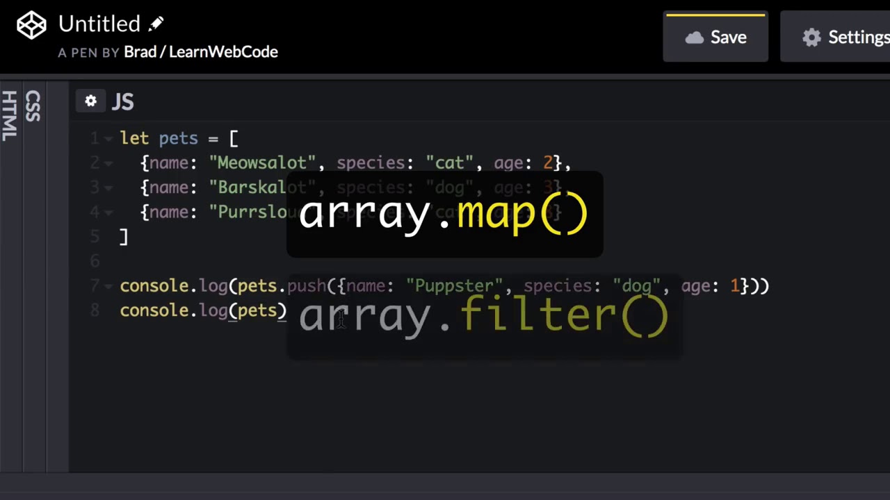 The 10 Days Of Javascript Day 7 Returning Vs Mutating 2019 Youtube