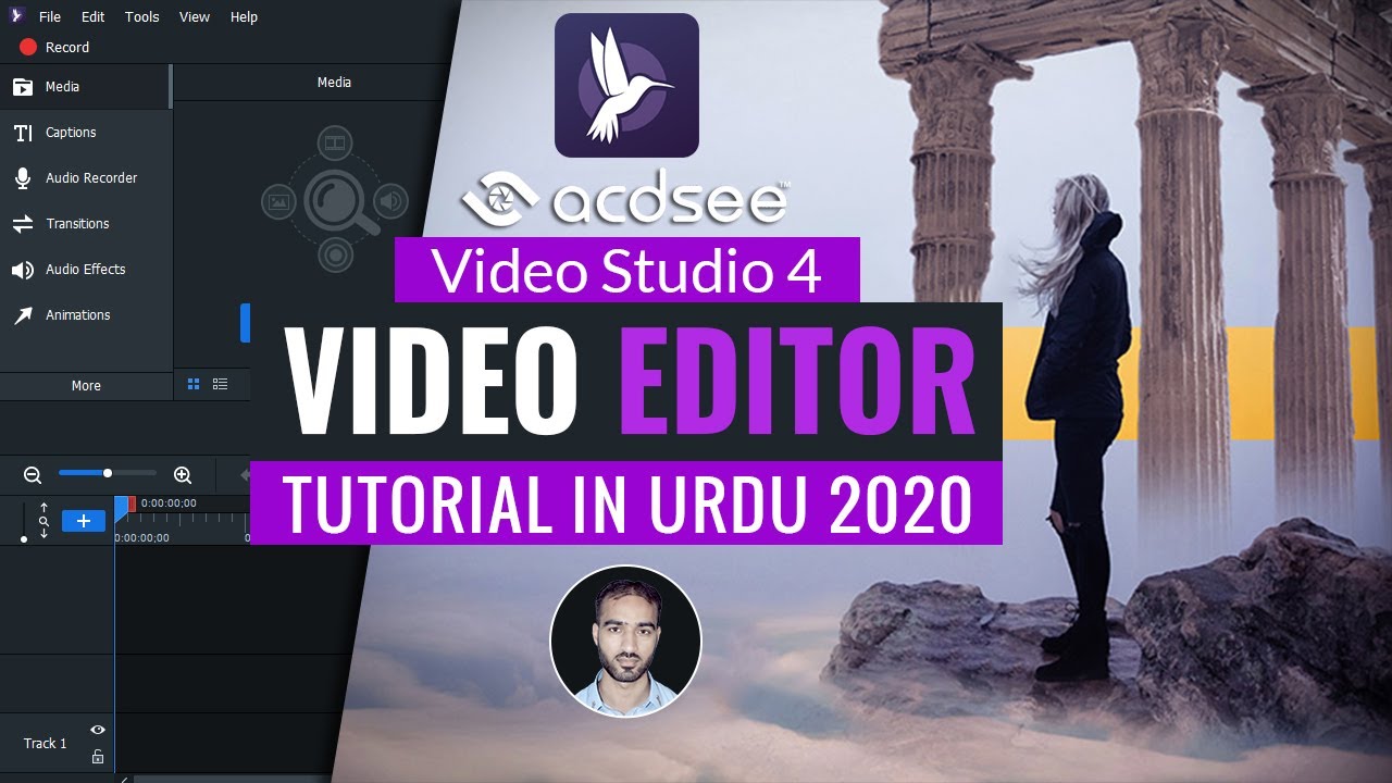 ACDSee Video Studio 4 Tutorial in Urdu 2020 | Video Editing Software ...