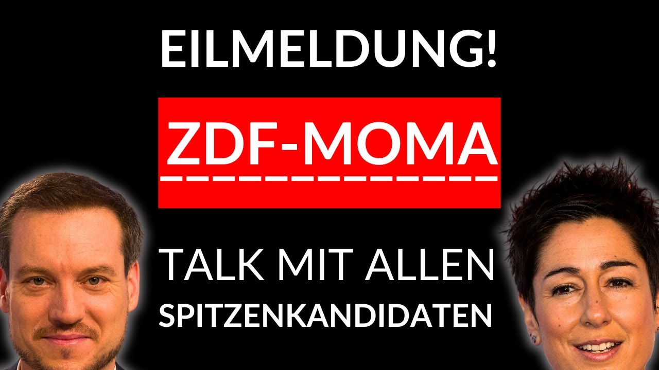 🔥LIVE-TALK im MOMA: SPITZENKANDIDATEN UPDATE zur BUNDESTAGSWAHL 2025 ...