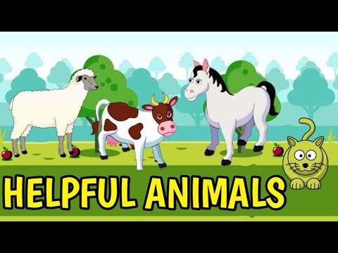 Helpful animals || Class 2nd (Science) - YouTube