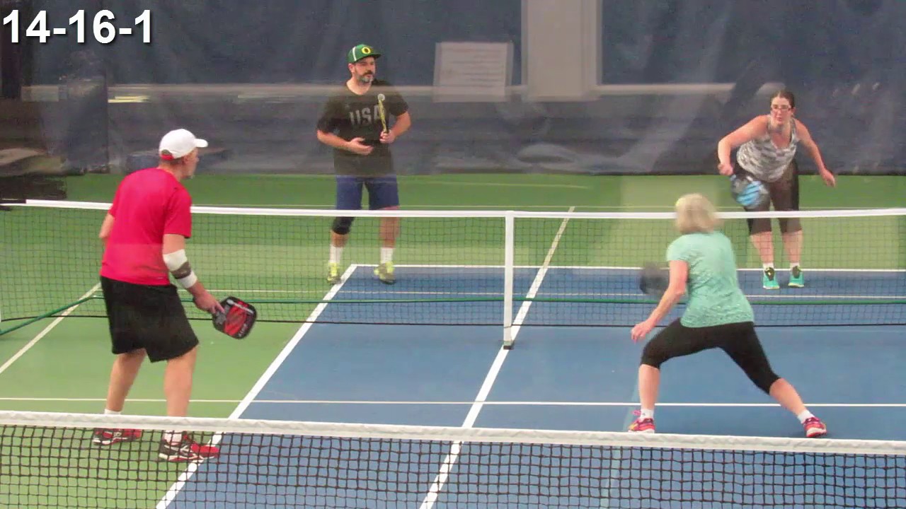 Holly Herman & Josh Welch vs Jan Albrecht & David Johnson - YouTube