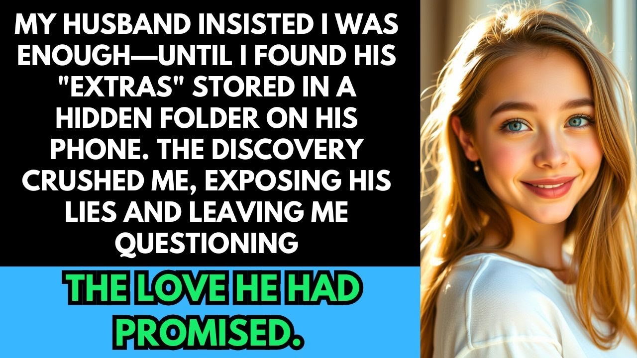 My Husband Insisted I Was Enough—Then I Found His “Extras” Stored In A ...
