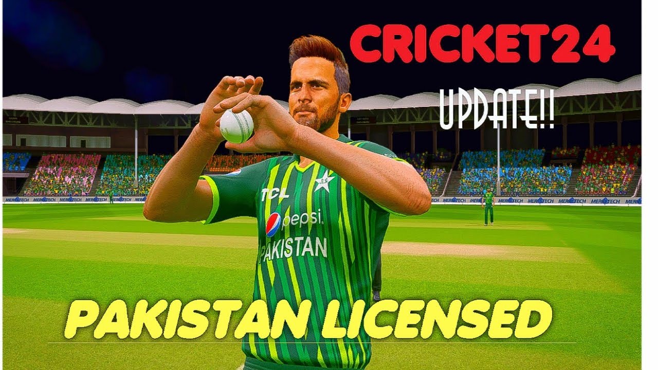 Cricket 24 Update Pakistan Team Licensed - New Pakistan Stadium Cricket ...
