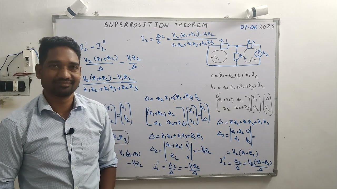 superposition theorem explained in telugu|network analysis|ushendra's engineering tutorials ...