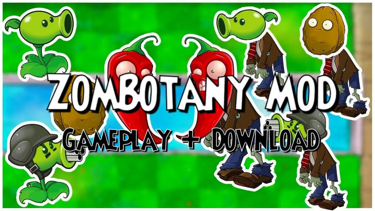 Plants vs Zombies Expanded & Enhanced v2.0 | ZomBotany Mod Mini Game ...