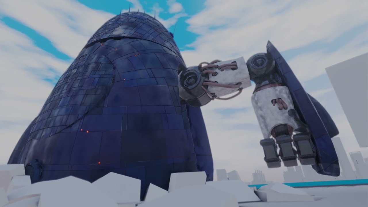 Godzilla fight alien Probe scene - YouTube