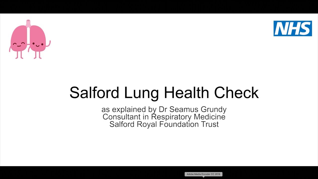 NHS Salford CCG - Lung Health Check - YouTube