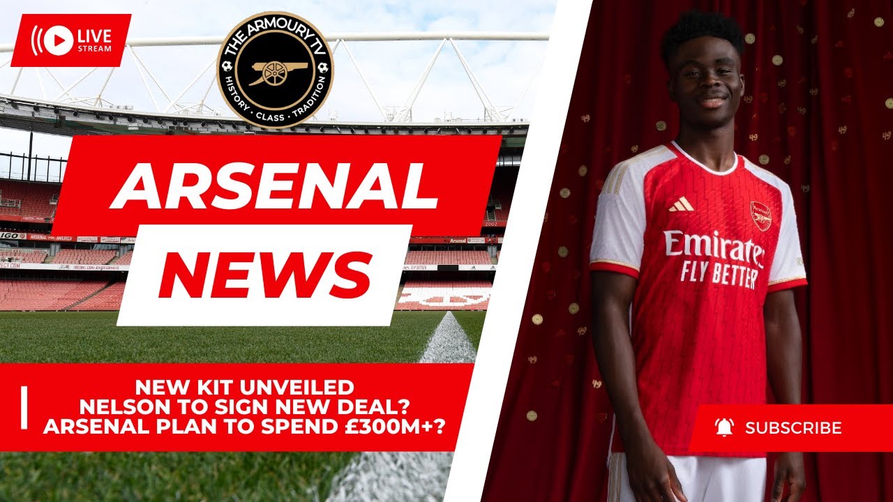 Arsenal News I New Kit Unveiled I Nelson To Agree New Deal? I Arsenal ...