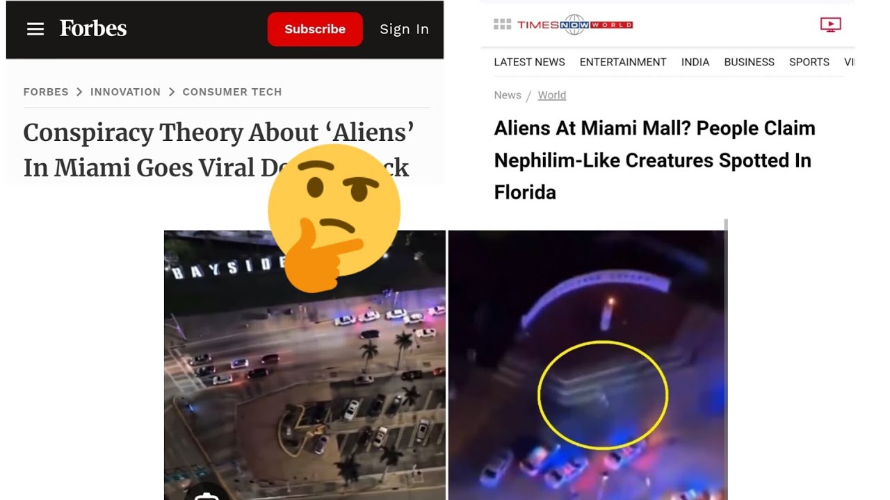 Was the Miami Mall Visited by Aliens!? #nephilim - YouTube