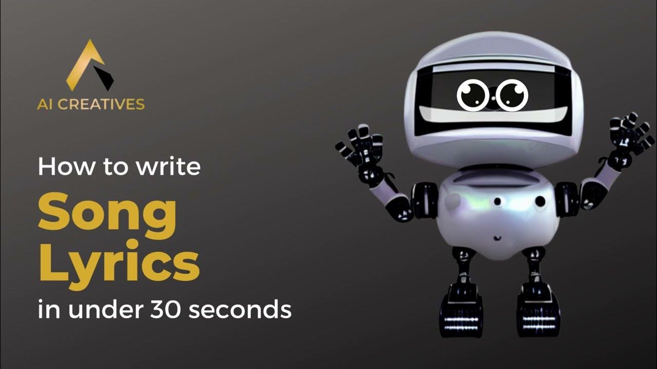 How To Use Ai To Create Song Lyrics - By Ai Creatives - YouTube