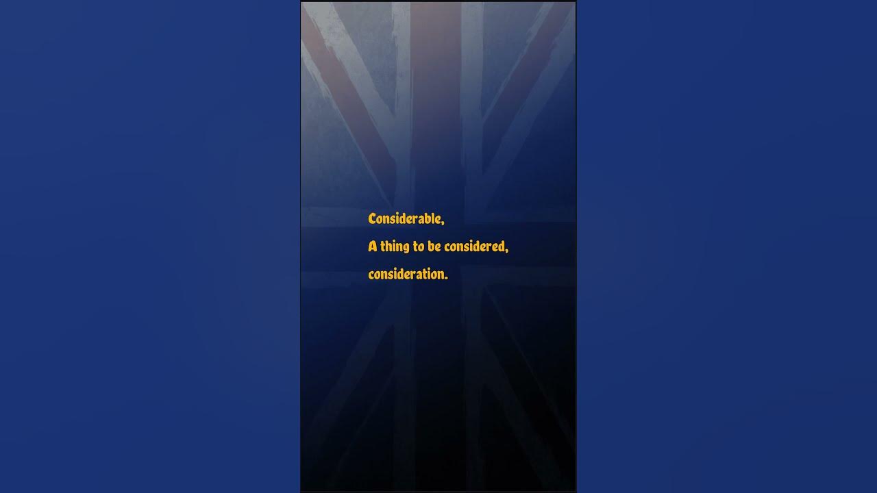 Considerable Pronunciation Meaning British English english considerable-pronunciation-meaning-british-english-english