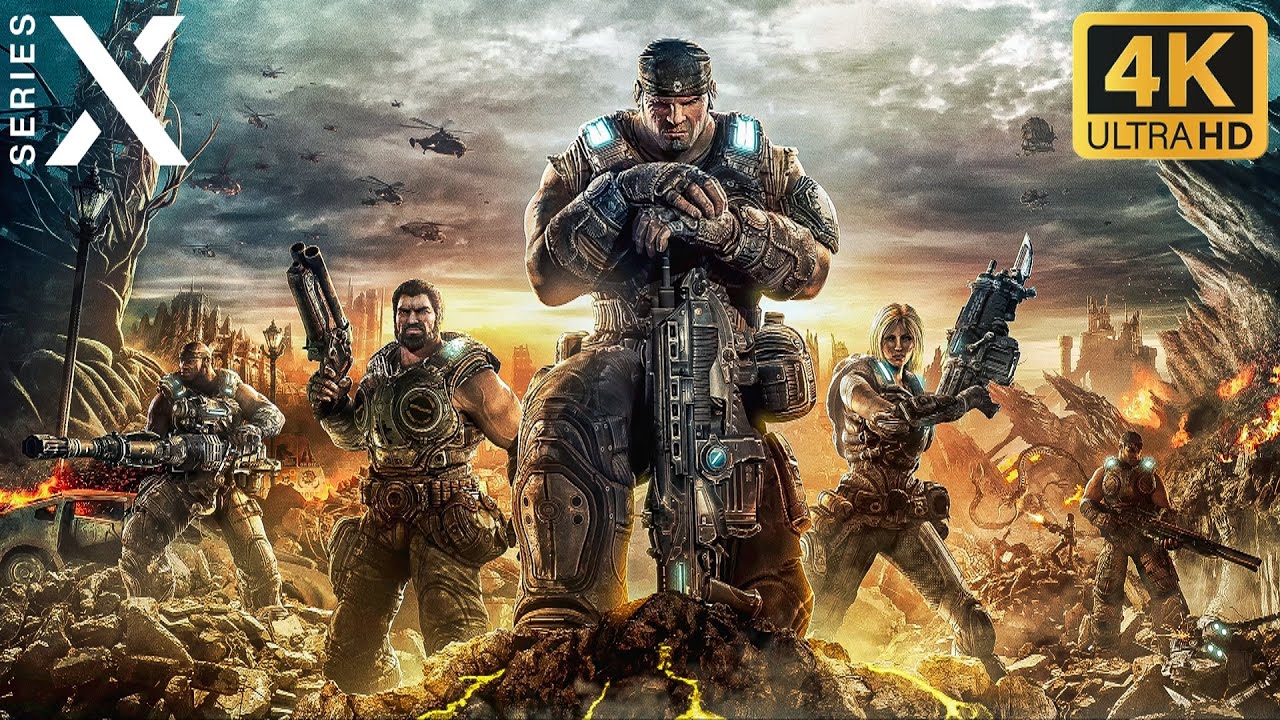 Gears of War 3 - Gameplay Xbox Series X [4K FPS] - YouTube